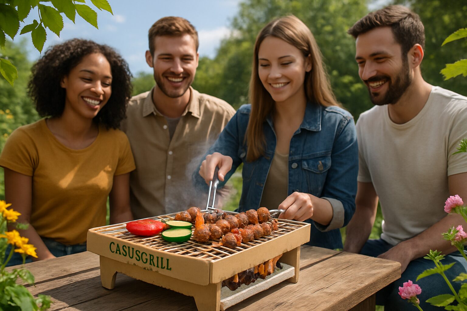 Casus Grill : l'alternative écolo au barbecue jetable